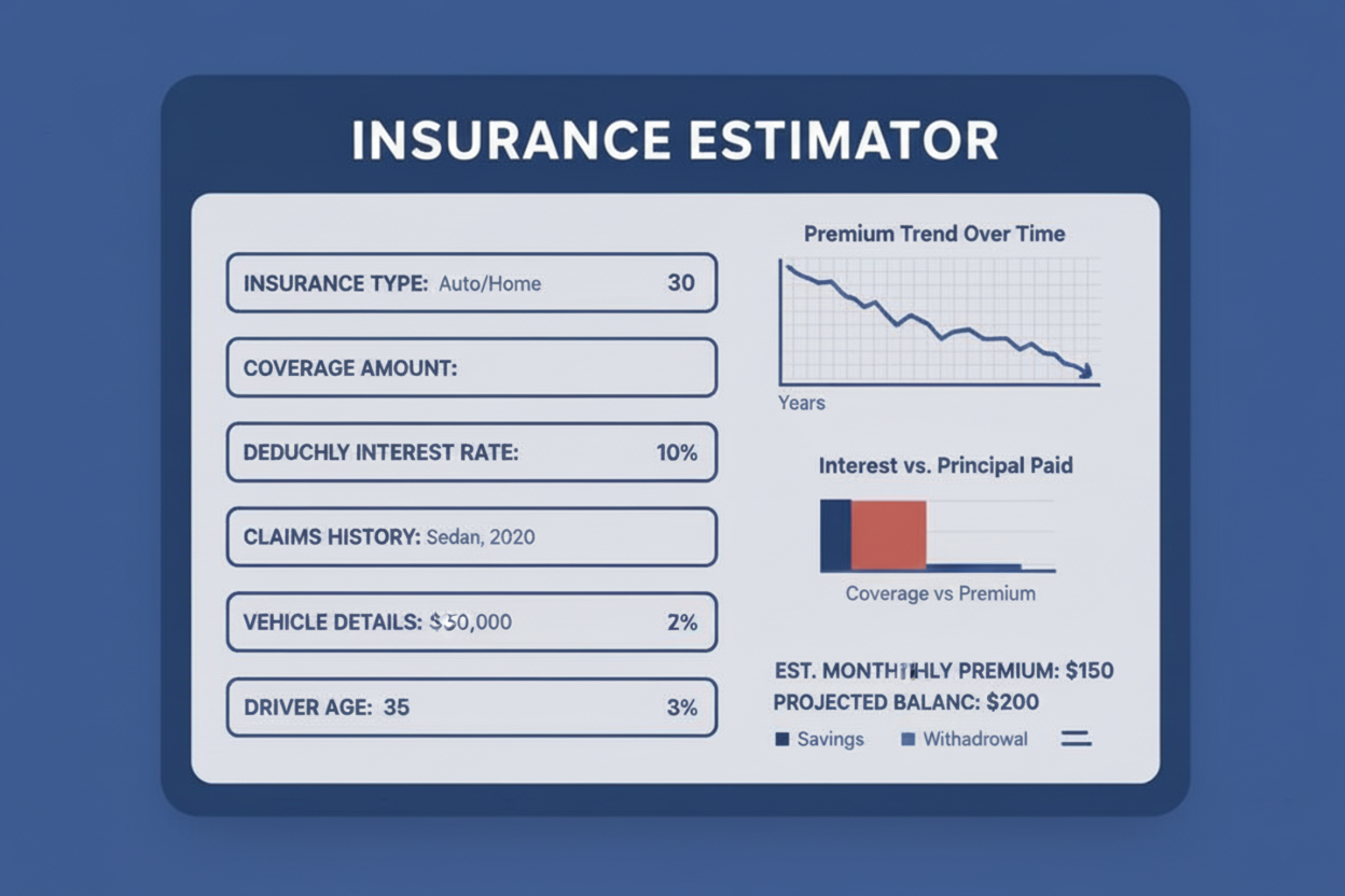 Insurance Estimator | Calculate Your Insurance Needs